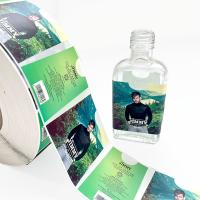 China Waterproof Custom Design Roll Perfume Cosmetic Package Printing Adhesive White Vinyl Sticker Matte Lamination Square Label for sale