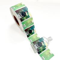 China Waterproof Custom Design Roll Perfume Cosmetic Package Printing Adhesive White Vinyl Sticker Matte Lamination Square Label for sale