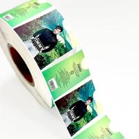 China Waterproof Custom Design Roll Perfume Cosmetic Package Printing Adhesive White Vinyl Sticker Matte Lamination Square Label for sale