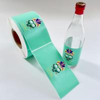 China Custom Printed Waterproof Bopp Synthetic  Label Roll Sticker Perfume Bottle Energy Drink Can Label Sticker Logo Roll for sale