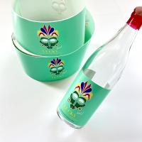 China Custom Printed Waterproof Bopp Synthetic  Label Roll Sticker Perfume Bottle Energy Drink Can Label Sticker Logo Roll for sale