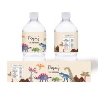 China Personalised Professional Printing Packaging Mineral Water Bottle Labels Juice Soda Waterproof Water Bottle Labels for sale