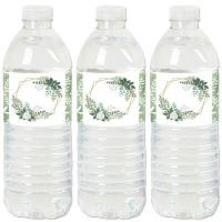 China Personalised Professional Printing Packaging Mineral Water Bottle Labels Juice Soda Waterproof Water Bottle Labels for sale
