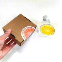 China Wholesale Custom Round Waterproof Food Private Label Fruit Labels Bottle Glass Jar Adhesive Circle Sticker Label for sale