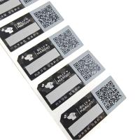 China Custom logo OEM Holographic Scratch-Off Anti-Anti-ounterfeiting Labels Stickers for Brand Owners for sale