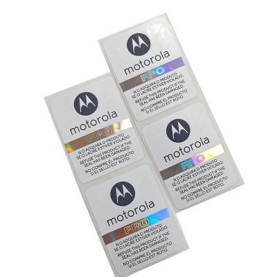 China Custom logo Trackable Serialized Waterproof Anti-Anti-ounterfeiting Labels Stickers for Cosmetics for sale