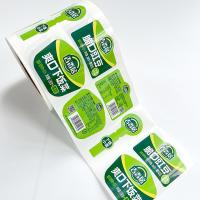 China Customized Logo Printing Vinyl Food Containers Label Sticker Honey Waterproof Adhesive Food Jar Label Sticker Roll for sale
