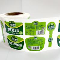China Customized Logo Printing Vinyl Food Containers Label Sticker Honey Waterproof Adhesive Food Jar Label Sticker Roll for sale