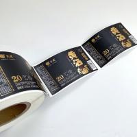 China Label Stickers for Premium Branding Embossed Labels BOPP Waterproof Adhesive Custom Design for sale