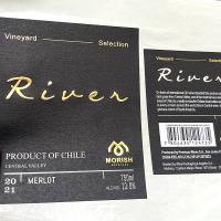 China High Quality Brand Logo Black Matt Cardboard Sticker Luxury Adhesive Gold Foil Stamping Label Printing for sale