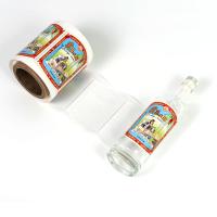 China Custom Gold Foil Stamping Special Cardboard Paper Adhesive Logo Sticker Printed Embossed Bottle Packaging Labels Roll for sale