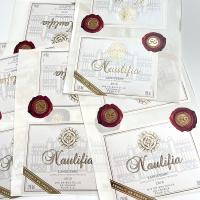 China Customized Special Varnish Spot UV Texture Paper Hot Gold Wine Sticker Color Printing Packaging  Label for sale