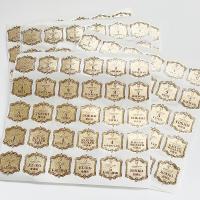 China Personalized Gold Foil Waterproof Stickers for Sparkling Wine Non-Fading Colors with Strong Adhesion  Labels for sale