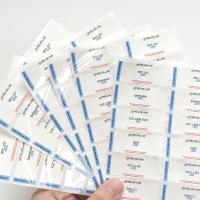 China Label Sticker Vaccine Health Care Lab White BOPP Material Glossy Lamination Medical Industry Product Label for sale