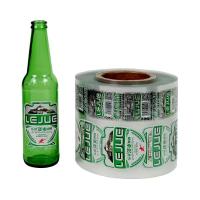 China Factory Direct Custom Transparent Beer Champagne Wine Beverages Soda Bottle Waterproof Adhesive Packaging Label for sale