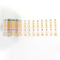 China Custom Waterproof Vinyl Adhesive Transparent PVC Glass Label Logo Bottle Printed Stickers Wholesale for sale