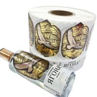 China Factory Direct Luxury Custom Waterproof Label Personalize Wine Bottles Packaging Labels for sale