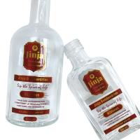 China Custom Logo Oil Repellent Waterproof Whisky Brandy Vodka Wine Beer Glass Jar Drink Bottle Packaging Label Sticker for sale