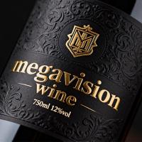 China High End Customized Logo Whisky Label Printing Full Color Gold Stamping Waterproof Wine Label for Spirit Packaging Label Sticker for sale