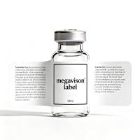 China Factory Hologram Water Resistant 2ml 3ml 10mL Vial Bottle Label White PET Custom Scratch Resistant Label Printing for sale