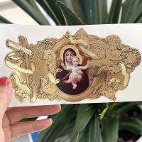 China Custom Private Gold Hot Stamping Embossed Logo Candle Jar Sticker Labels Waterproof Perfume Bottle Labels Sticker for sale