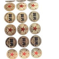 China Custom Logo Printed Gold Foil Sheet Labels Waterproof Vinyl Adhesive Sticker Roll Various Uses for Packaging by Manufacturer for sale
