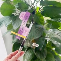 China Custom Vinyl Clear Transparent Sticker Water Juice Beverage Cosmetic Bottle Product Packaging Label Logo for sale