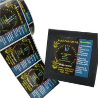 China Custom Logo Box Paper Labels Tag Vinyl Cosmetics Box Sticker Adhesive Printing Waterproof Labels Printing for sale