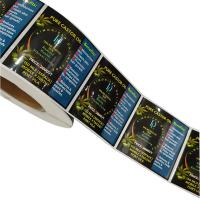 China Custom Logo Box Paper Labels Tag Vinyl Cosmetics Box Sticker Adhesive Printing Waterproof Labels Printing for sale