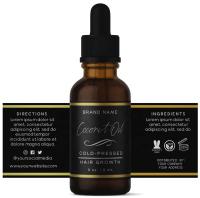China Customized Logo Vinyl Waterproof Brightenting Serum Label Roll Essential Oil Set Bottles Labels Stickers for sale