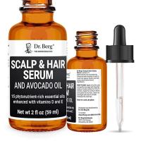 China Custom Personalized Waterproof Glass Care Hair Growth Serum Oil Label Printed Self-adhesive Cosmetic Bottle Label Design 2023 for sale