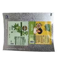 China Custom logo Premium Quality Shining Self-Adhesive Vinyl Holographic Waterproof Luxury Packaging Label for Food Jar Bottle for sale