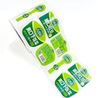 China High Quality Custom Food Product Glass Bottle Label Cheap Die Cut Vinyl Sticker Printing for sale