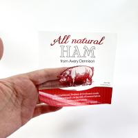 China Custom Printed  Food Private Label Brand Vinyl Transparent Clear Label Logo Sticker for Animal Images Medical Label for sale