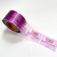 China Custom Printed  Logo Waterproof Adhesion Vinyl Sticker Clear Label Transparent Water Bottle Labels Roll for sale