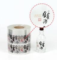 China Customized Printing Clear Transparent Self Adhesive Vinyl Water Proof Plastic Sticker Label Logo OEM for sale
