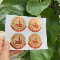 China Custom Die Cut Waterproof Vehicle Car Emblem Badge Emf Stickers Logo Packaging Private Motorcycle Label Sheet Oem Manufacturer for sale