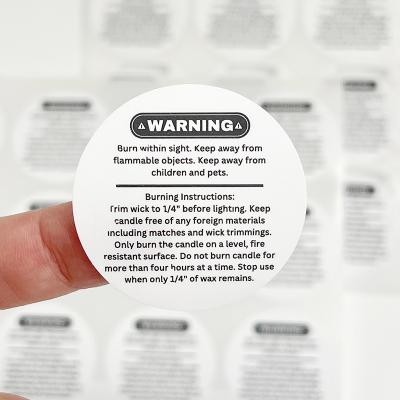 China Custom Logo Round Thank You Self-Adhesive Sticker Sheet Circle Vinyl Sealing Packaging Label for My Small Business for sale