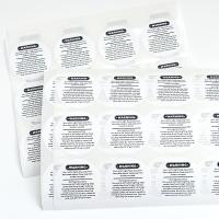 China Custom Logo Round Thank You Self-Adhesive Sticker Sheet Circle Vinyl Sealing Packaging Label for My Small Business for sale