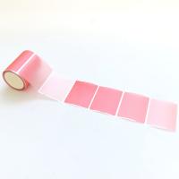 China Multiple Color Options Self-adhesive Label Sticker Memo Notes Scrapbook Pull-out Labels Rolls 126 Stickers Writable for sale