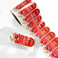 China Vinyl  Durable Self-Adhesive Waterproof Custom Labels with UV Protection Easy Peel for Cherry Fruit and Bottles/Jars for sale