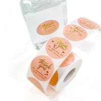 China High Quality Waterproof  Customizable Logo Stickers Self-Adhesive with Unique Designs for for Gift for sale
