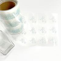 China Custom Clear Transparent Oil Proof Hot Stamping Self Adhesive Waterproof Cosmetic Perfume Shampoo Bottles Logo Label Stickers for sale