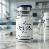China Custom 3ml 5ml 10ml Peptide Packaging Labels Health Products Bottle Adhesive Labels Personalized Vial Vinyl Stickers Labels for sale
