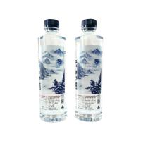 China Customized Fully Transparent BOPP Packaging Label Self-Adhesive Transparent Sticker for Mineral Water Bottle for sale
