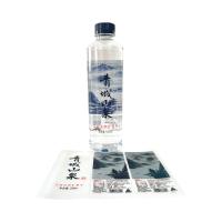 China Customized Fully Transparent BOPP Packaging Label Self-Adhesive Transparent Sticker for Mineral Water Bottle for sale