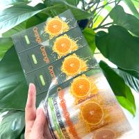 China High Quality Customized Personalized Adhesive Juice Drink Waterproof Transparent Paper Sticker for sale