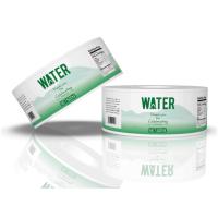 China Custom Sticker Printing Mineral Water Bottle Label Neck Packaging Waterproof Label Sticker for Water Bottle for sale