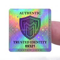 China Customized logo Printing High Quality Ant-Anti-ounterfeit Security 3D Hologram Sticker Holographic Label for sale