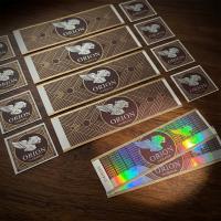 China Custom 2026 New Cigar Band Ring Cuba Cigar Bands Anti-Anti-ounterfeit UV Sticker Cigar Label for sale